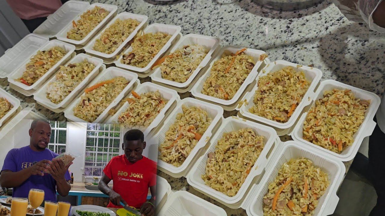 One pot vincy style | cook for the homeless in St vincent | SVG team ...