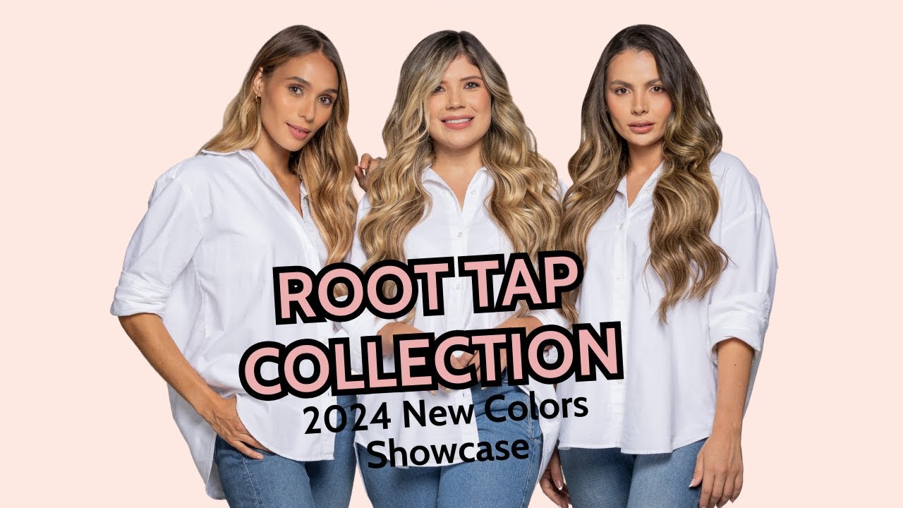 Root Tap Collection Showcase | Aqua Hair Extensions - YouTube