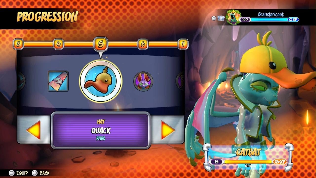 Crash Team Rumble CatBat Character Progression - YouTube