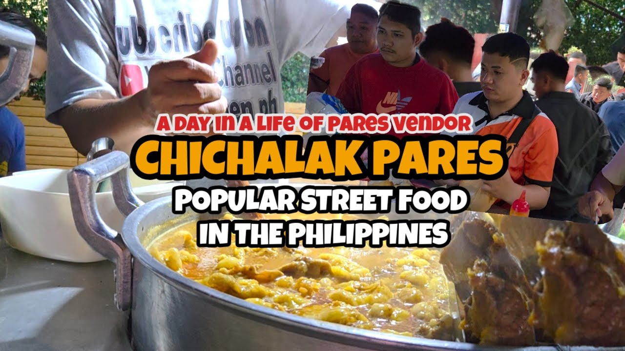 A DAY IN A LIFE OF PARES STREET VENDOR I PHILIPPINES - YouTube