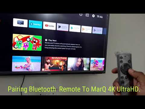 How To Pair Bluetooth Remote To MarQ 4K HD TV. - YouTube