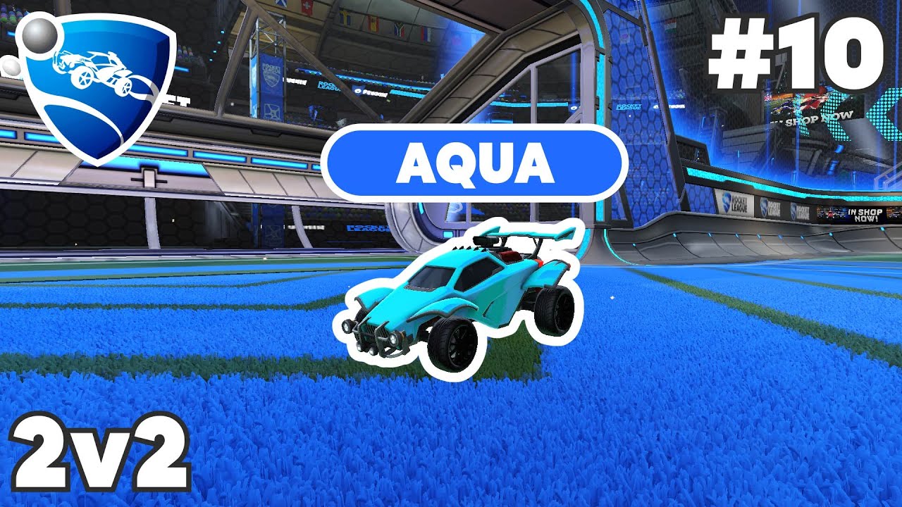 Aqua Ranked 2v2 PRO Replay #10 - Rocket League Replays - YouTube