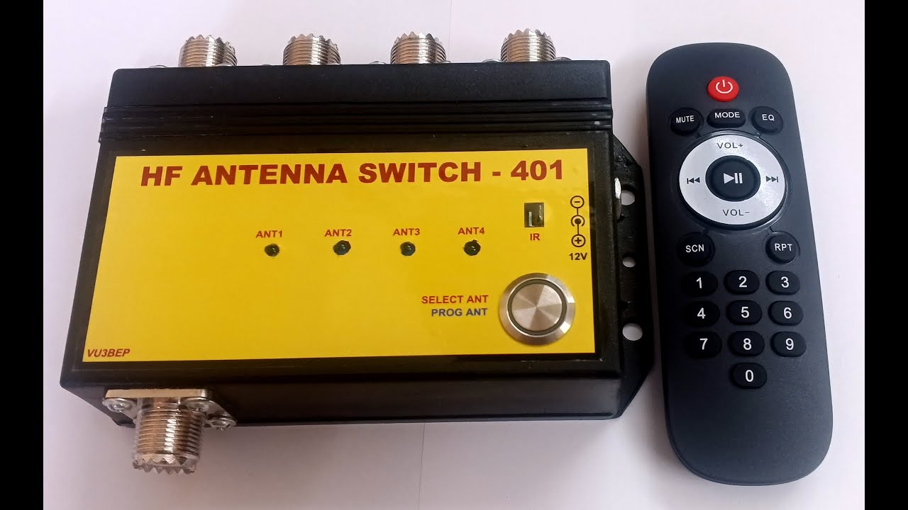 4 Way HF Antenna Switch - YouTube