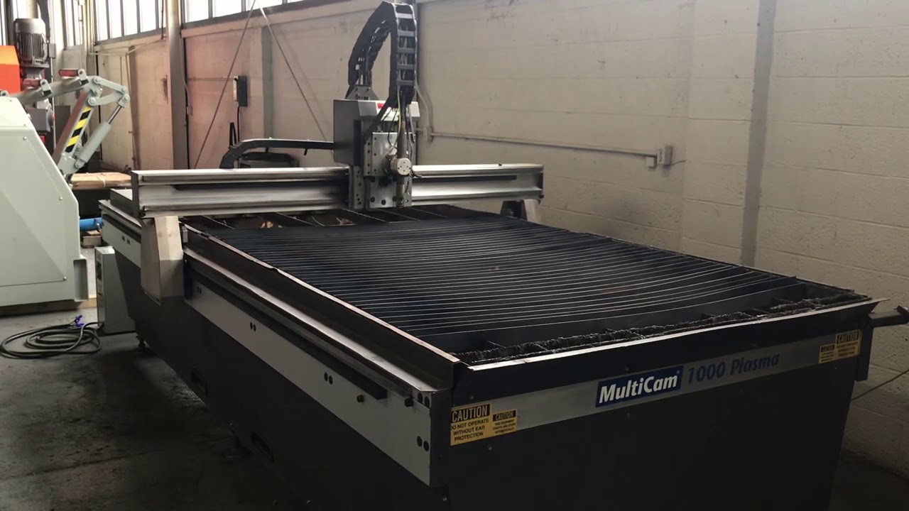 Multicam Cnc Plasma (SOLD) - YouTube