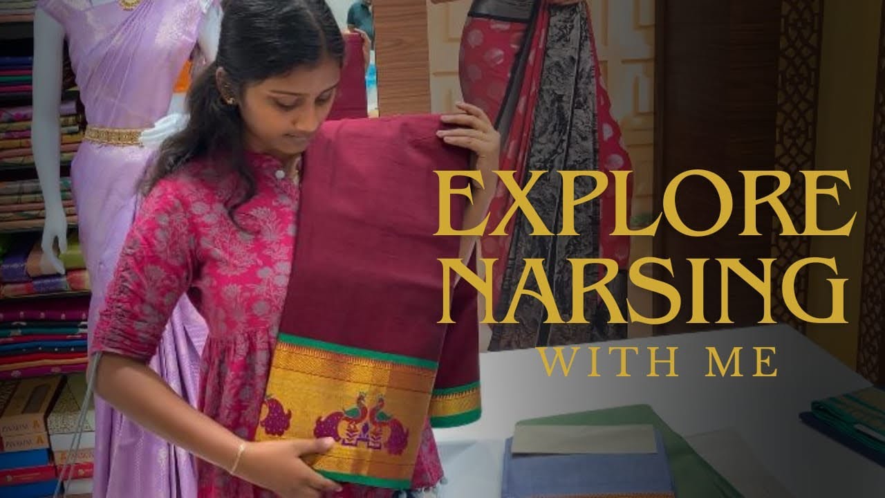 Explore Narsing with me | part -1 (Sarees ) | Sreeja Gorantla - YouTube