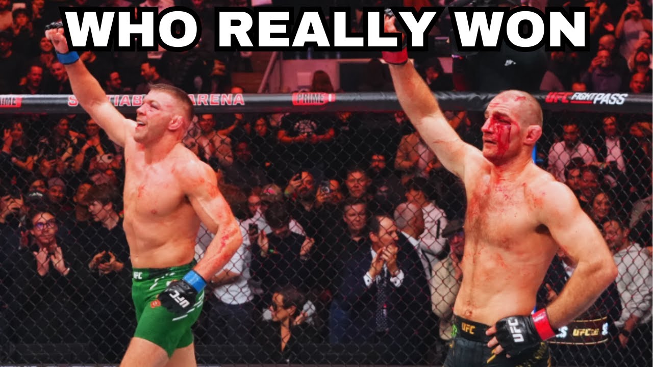 Who REALLY Won Sean Strickland vs Dricus Du Plessis Breakdown - YouTube