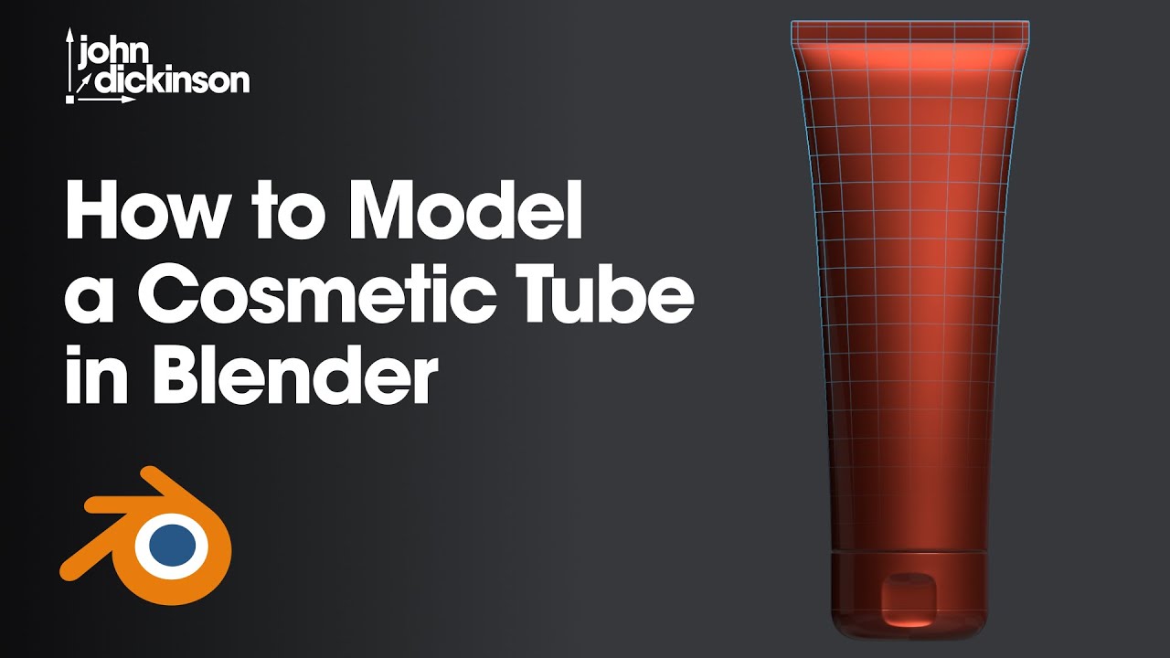 【チュートリアル紹介】美容製品(チューブ状)のモデリングチュートリアルを紹介！ | CGbox