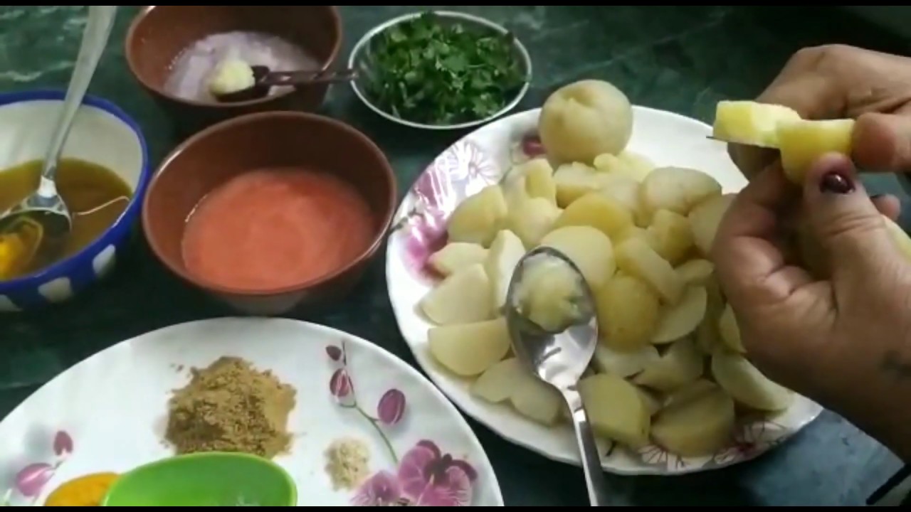 (M) Dry Alu Sabzi Recipe/ Aloo Ki Sukhi Sabzi Kaise Banaye/ आलू की सूखी ...