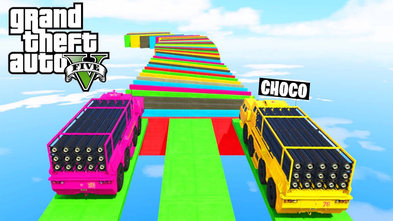 666.666% People Cannot Complete This Parkour Race in GTA 5! - YouTube