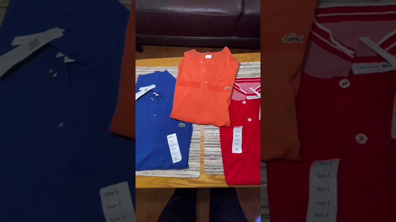 How to spot real and fake Lacoste Polo Shirt - YouTube