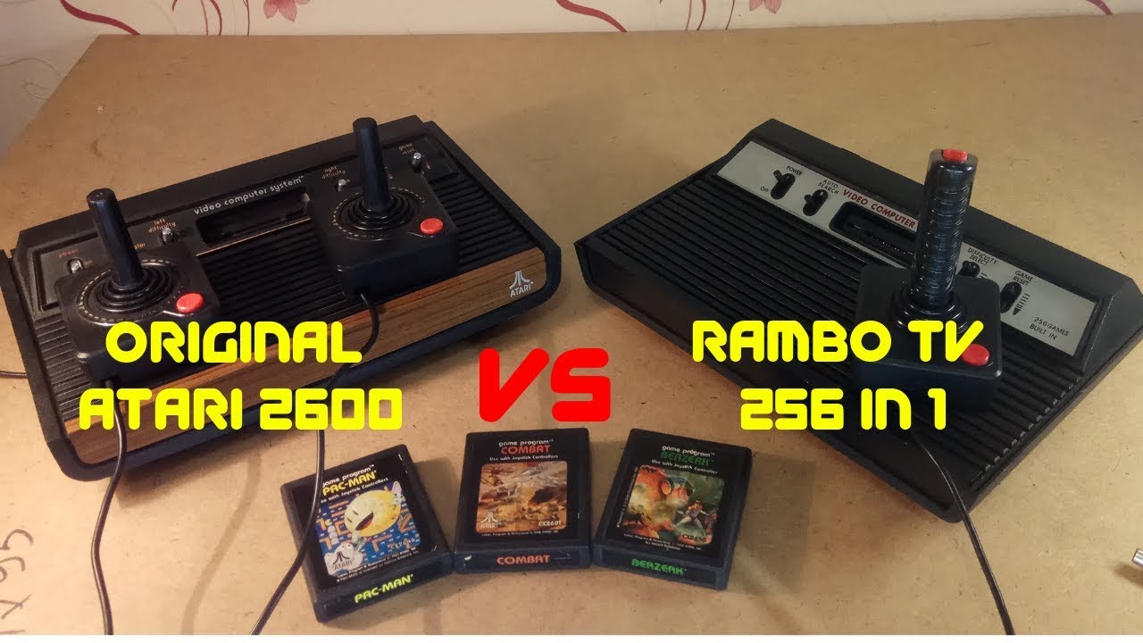 Atari 2600 против Rambo TV Game кто круче? - YouTube