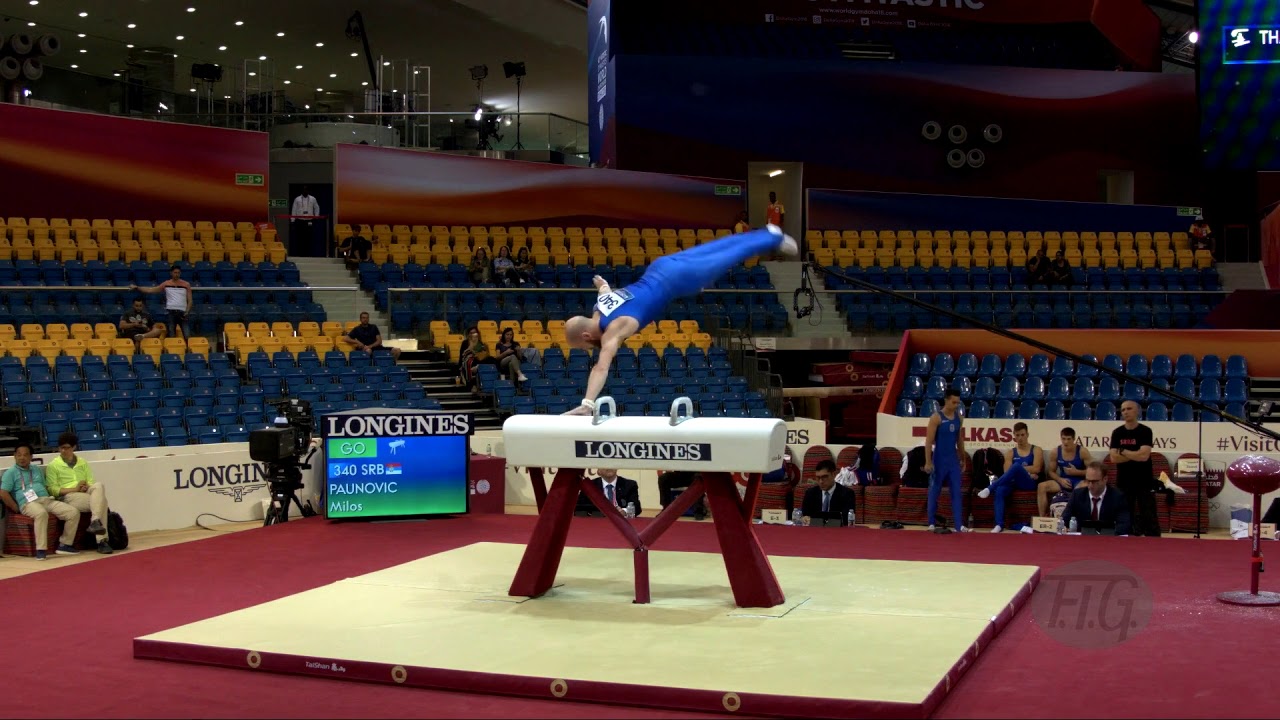 PAUNOVIC Milos (SRB) - 2018 Artistic Worlds, Doha (QAT ...