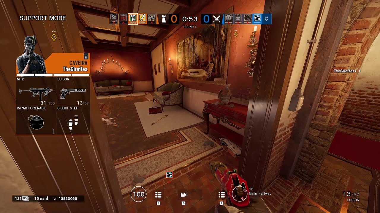 Giraffes with a Cav Ace with 4 interrogations - YouTube