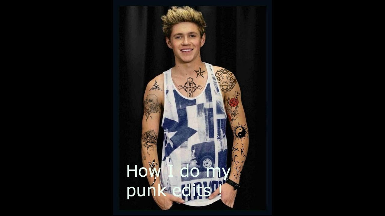 How I do my punk edits - YouTube
