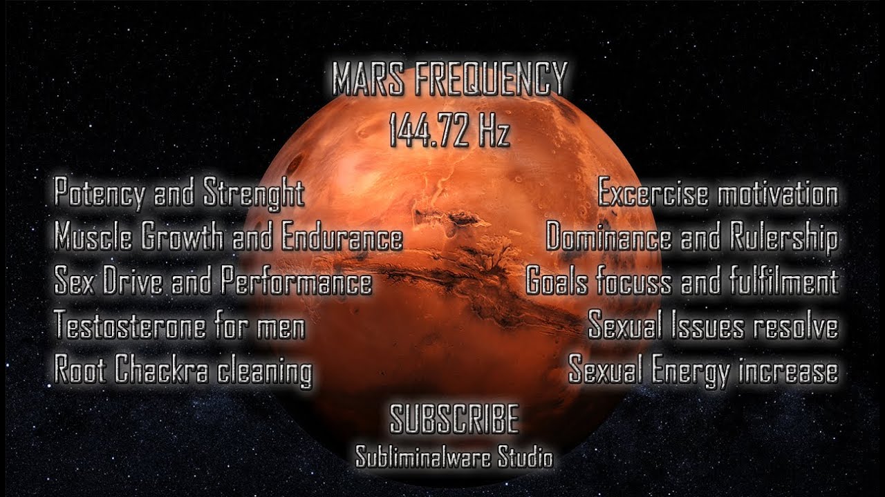 Mars frequency - 10 hours sleep meditation - 144.72 Hz for Muscle ...