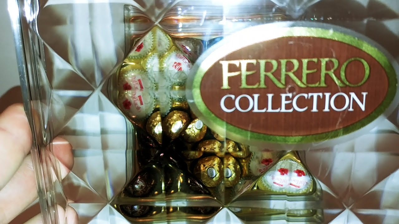 Opening Ferrero Candy from the Ferrero Collection™ - YouTube