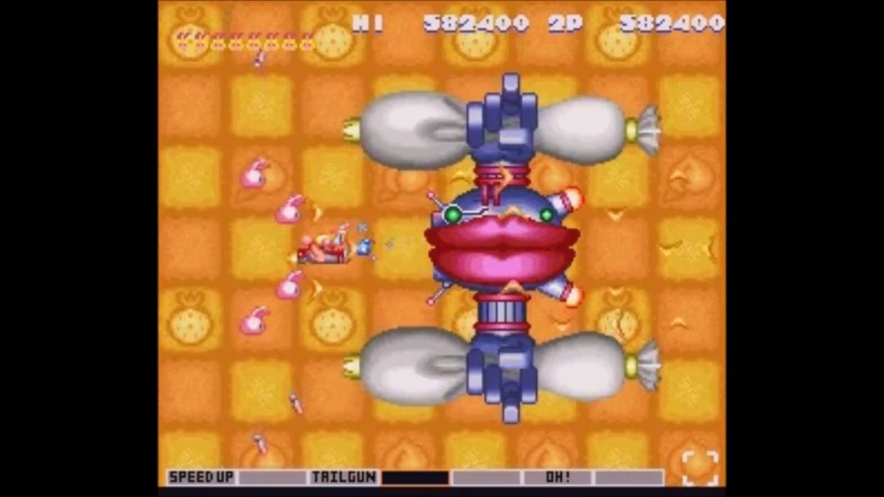 Gokujo Parodius SFC Akane run by Yace - YouTube