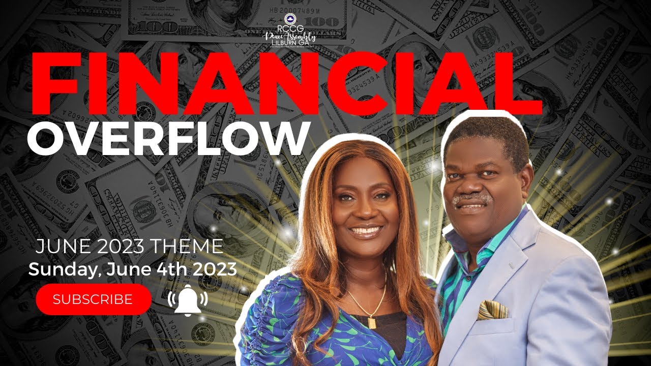 Sunday Service June 4TH 2023 | Financial Overflow | RCCG PEACE ASSEMBLY ...