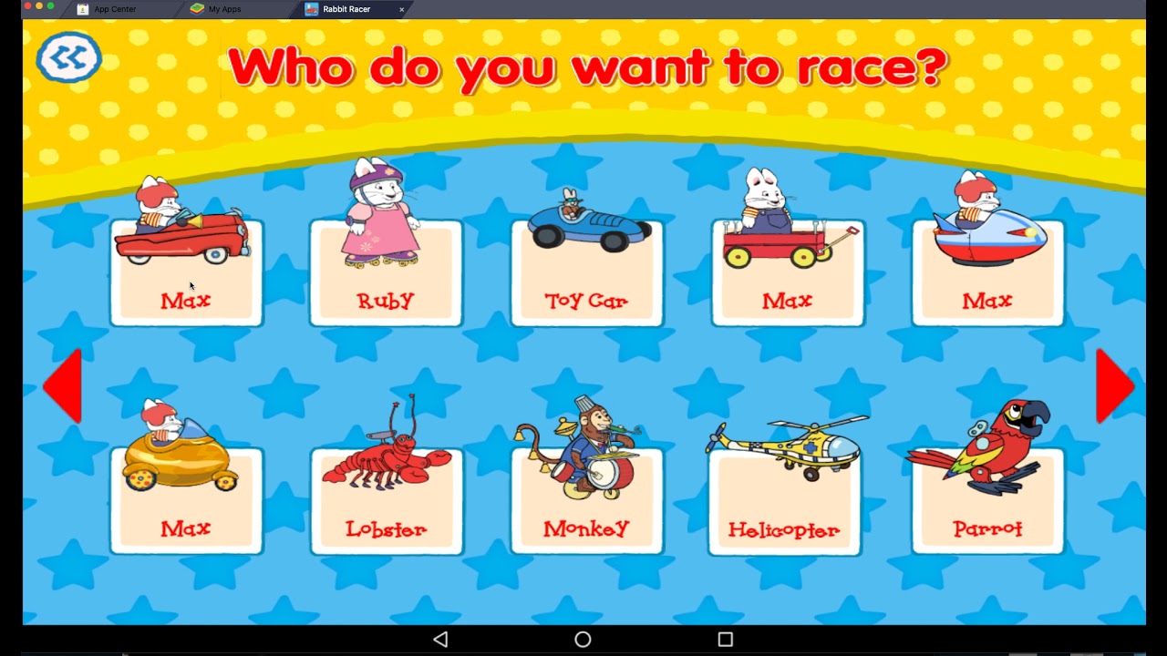 Max And Ruby: Rabbit Racer Level 1 Easy, Race in 0m 08s (WR) - YouTube