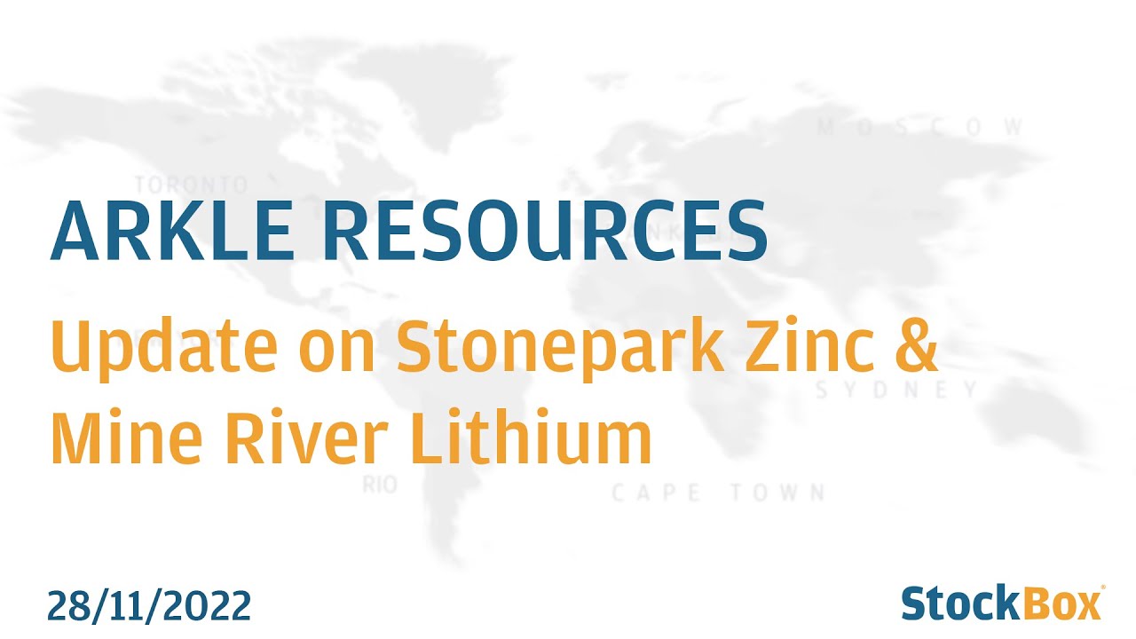 Arkle Resources - Update on Stonepark Zinc & Mine Rive Lithium #ARK ...