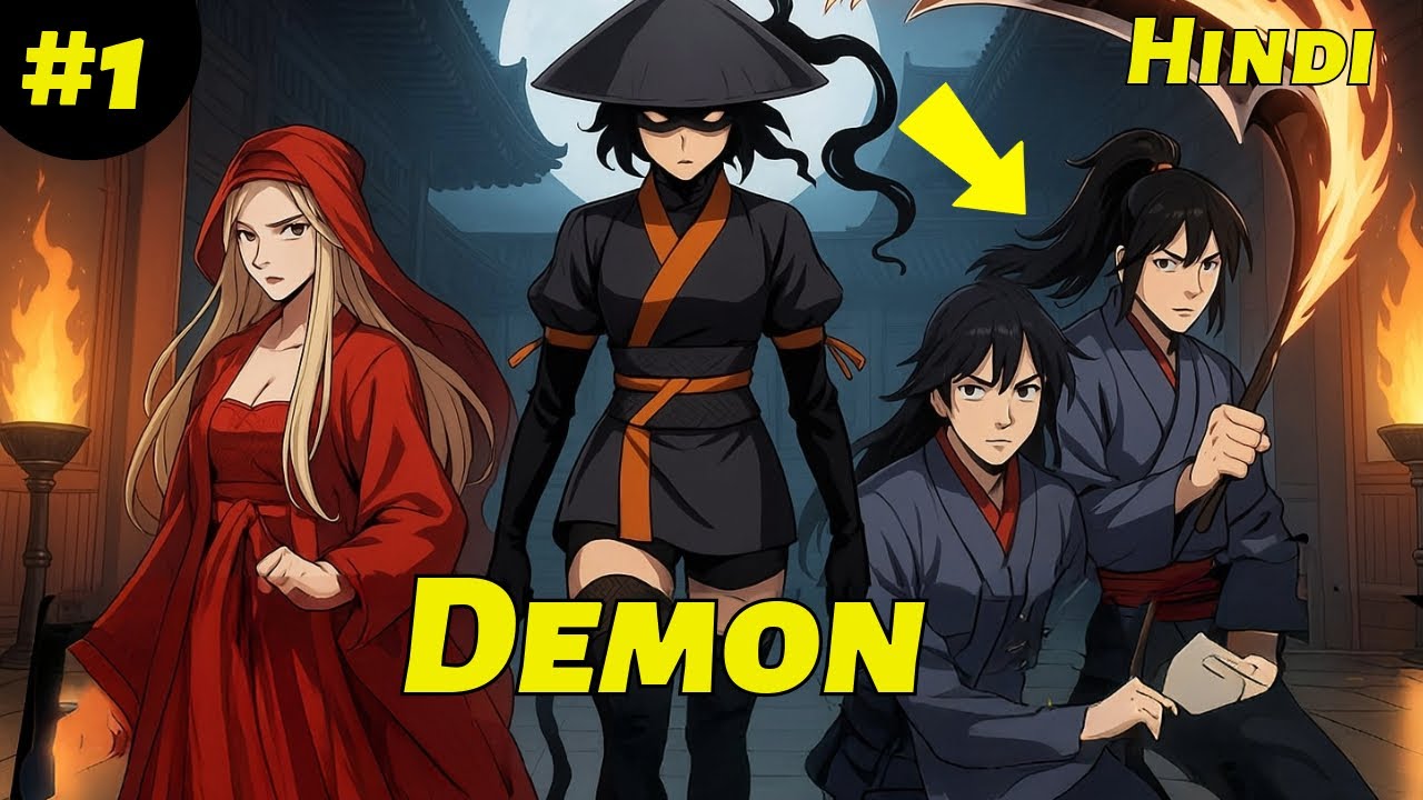 A Legendary Demon Awakens After the Death of His Grandfather | Hindi ...