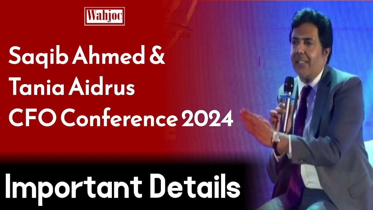 Saqib Ahmed & Tania Aidrus | CFO Conference 2024 | Wahjoc Business ...