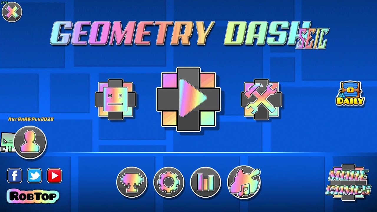 Geometry Dash - My Official Icon Kit | GD NotAnAWPer2020 - YouTube
