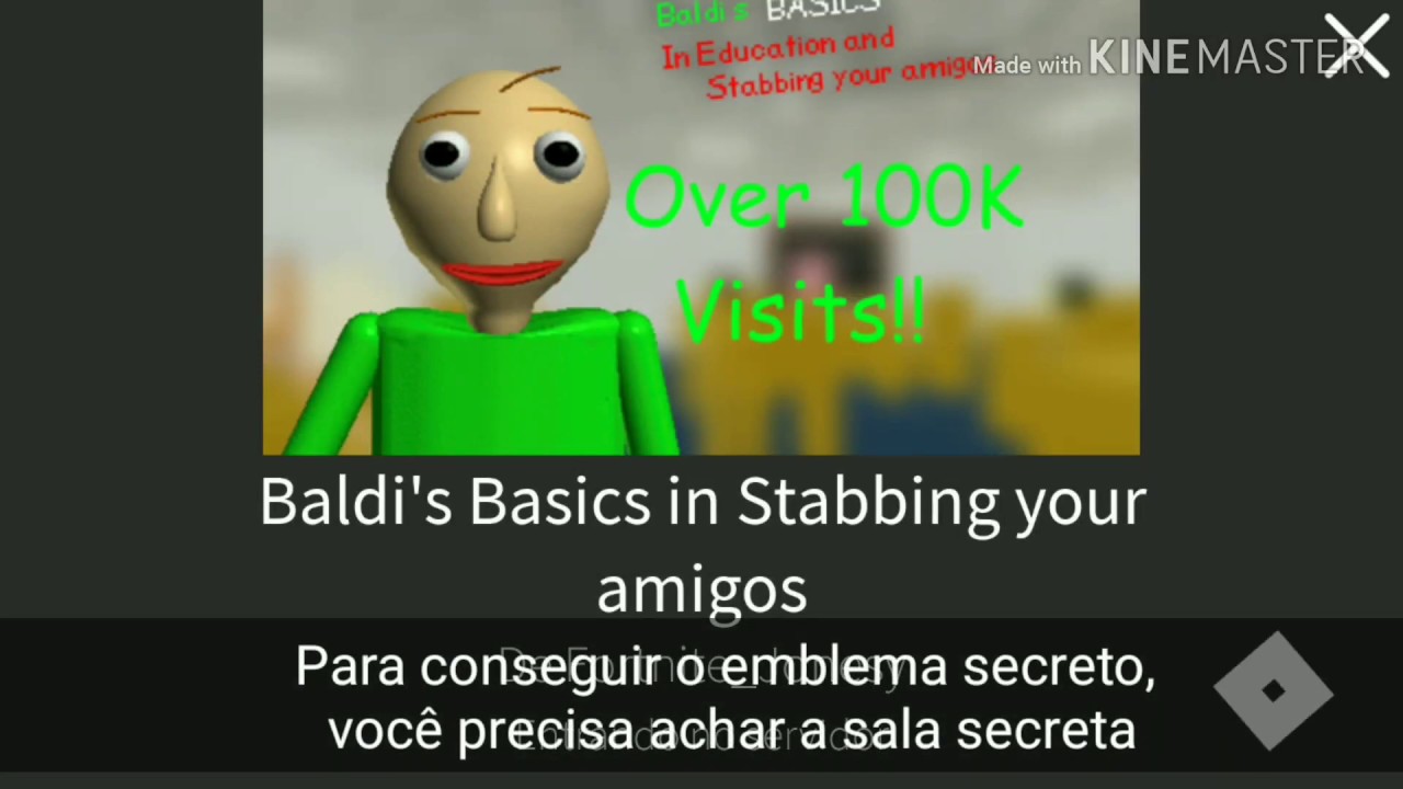 Como ganhar o emblema "You found the secret room!" no jogo Baldi's ...