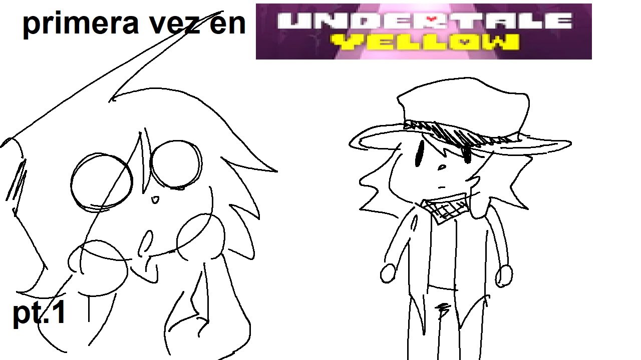 Mi primera vez en Undertale Yellow | Q chucha es un arma-sombrero - YouTube