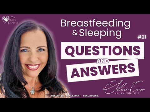 Breastfeeding & Sleeping: Your Questions Answered! (#21)