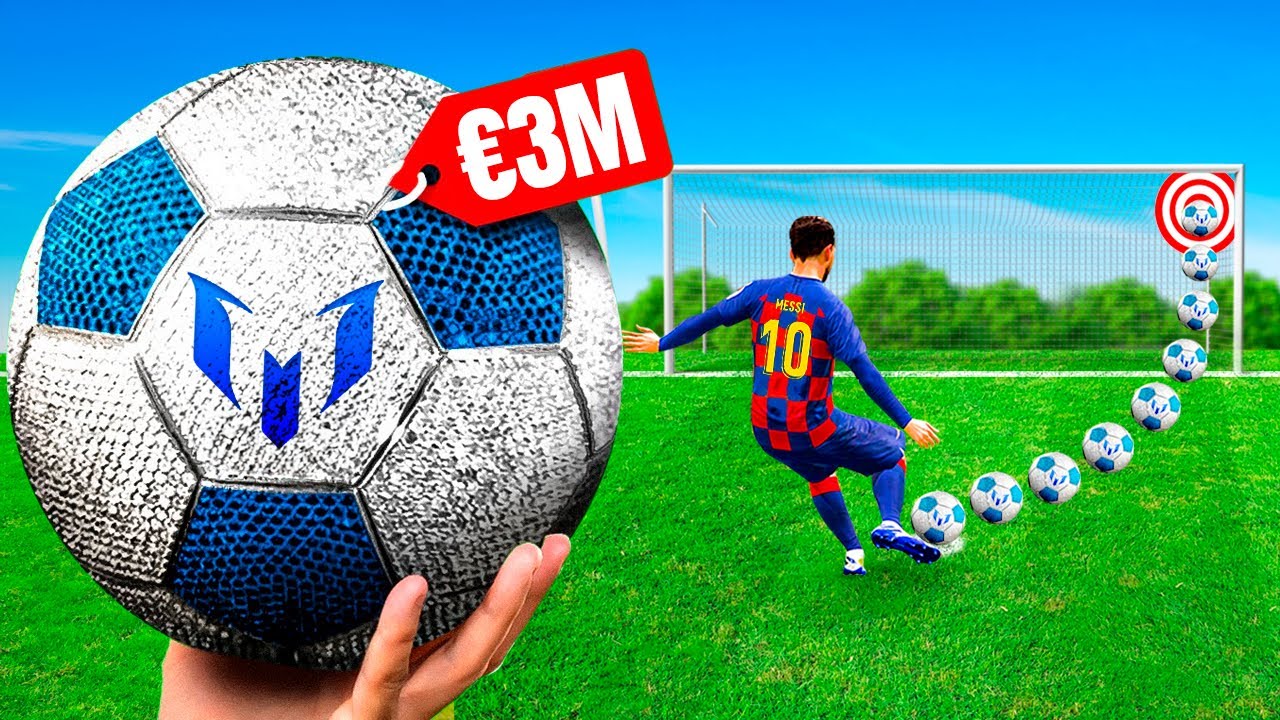⚽ ENTRENÉ 24 HORAS con el BALÓN EXCLUSIVO de MESSI! 🐐 - YouTube