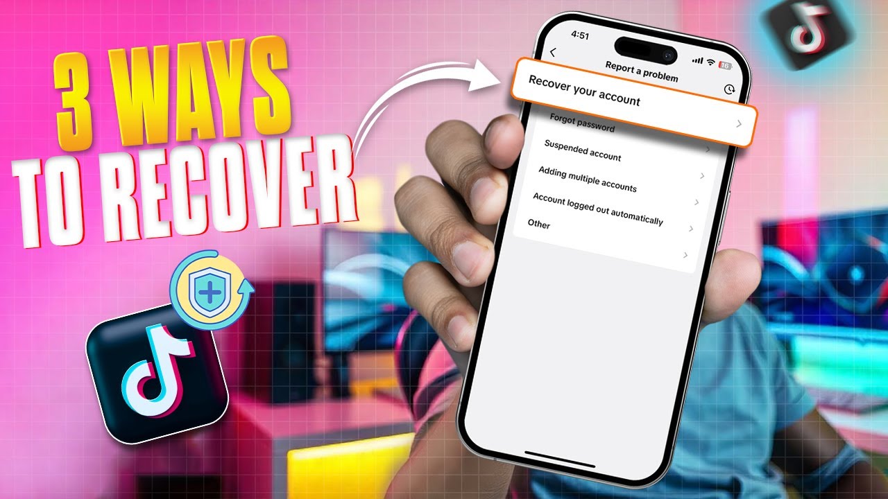 3 Ways to Recover TikTok Account on iPhone | Get Your TikTok Account ...