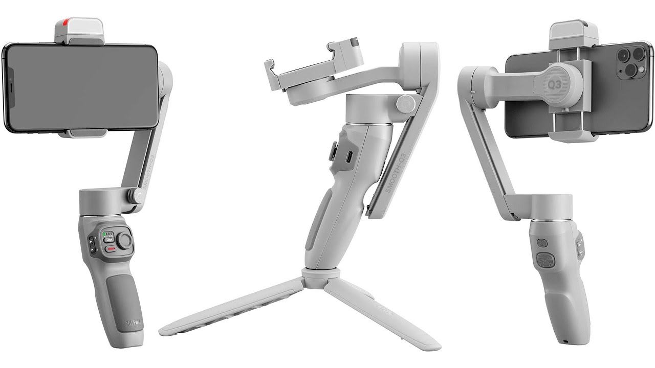 Zhiyun Smooth-Q3 combo smartphone gimbal unboxing and first impressions ...