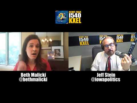 TV9's Beth Malicki with KXEL's Jeff Stein (part one) - YouTube