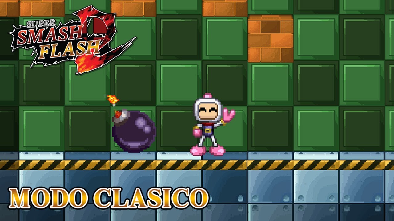 SSF2 MODO CLASICO #44 - UN PERSONAJE ESTRATEGA (BOMBERMAN) - YouTube