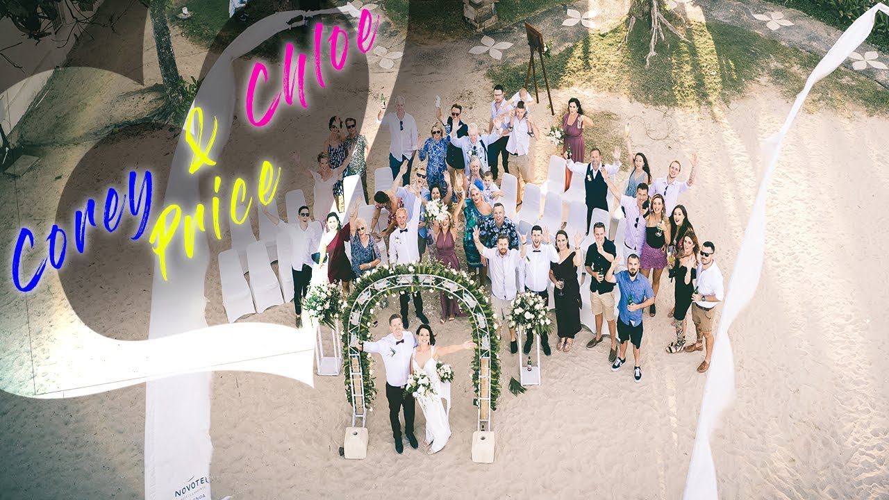 Wedding Video of Corey and Chloe Price - Behind the scenes at the ...