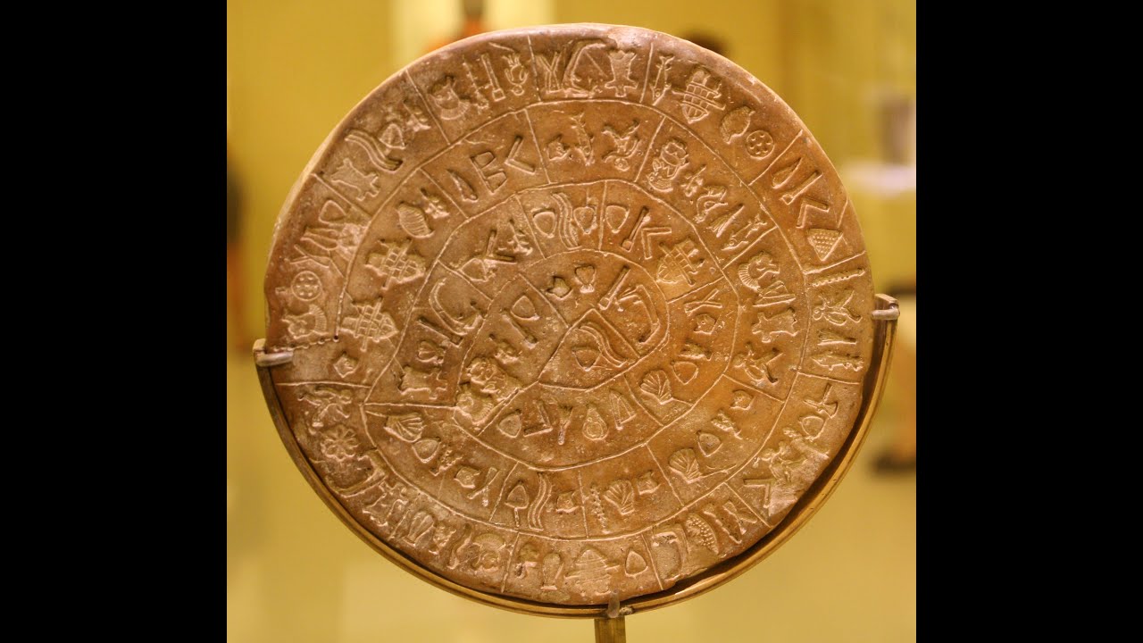 Scientists Finally Crack The Code Of The Ancient 'Phaistos Disk' - YouTube