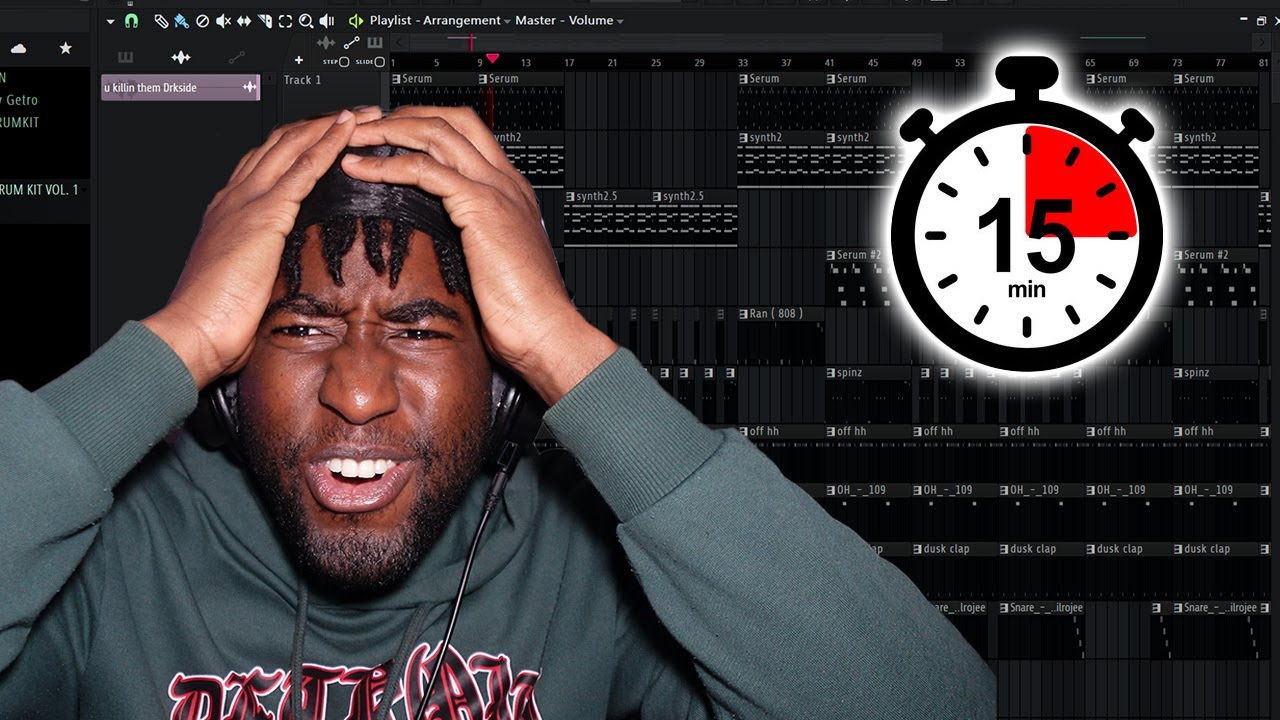 Making a CRAZY BEAT in 15 minutes (from scratch) - YouTube