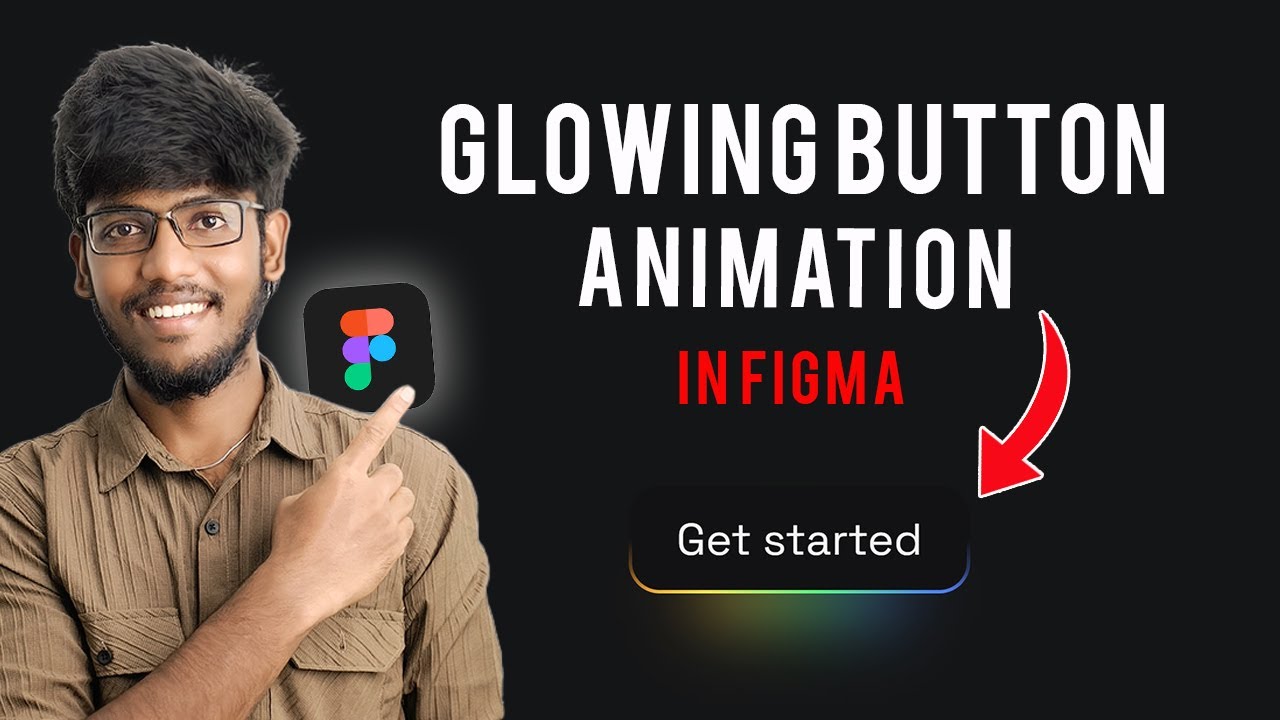 Create Stunning Glowing Button Animation in Figma | Glowing Button in ...