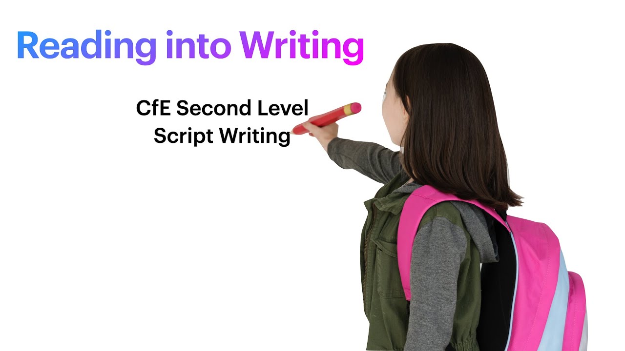 Reading into Writing Lesson, 2nd Level Script Writing - YouTube