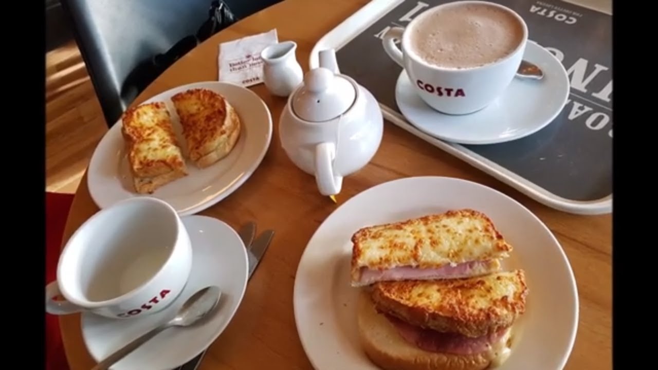 Costa Coffee - Tea, Coffee & Toasties for Two - YouTube