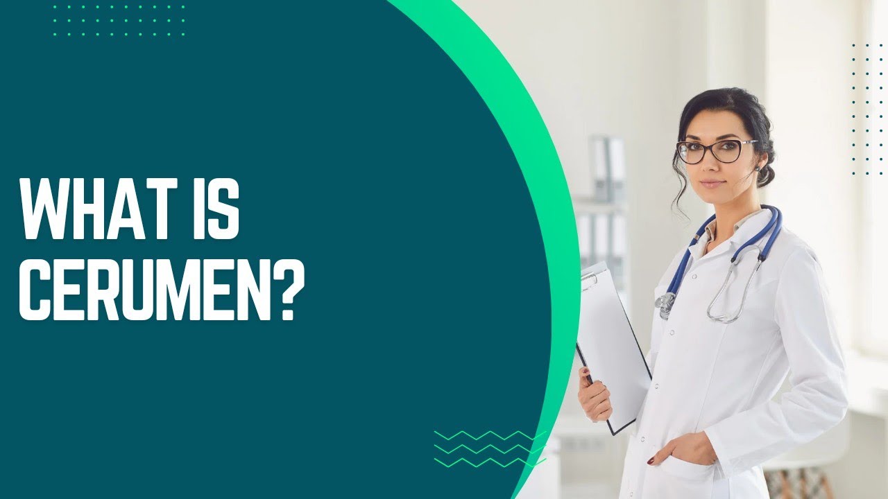 What is cerumen? #medicalterminology #dermatology - YouTube