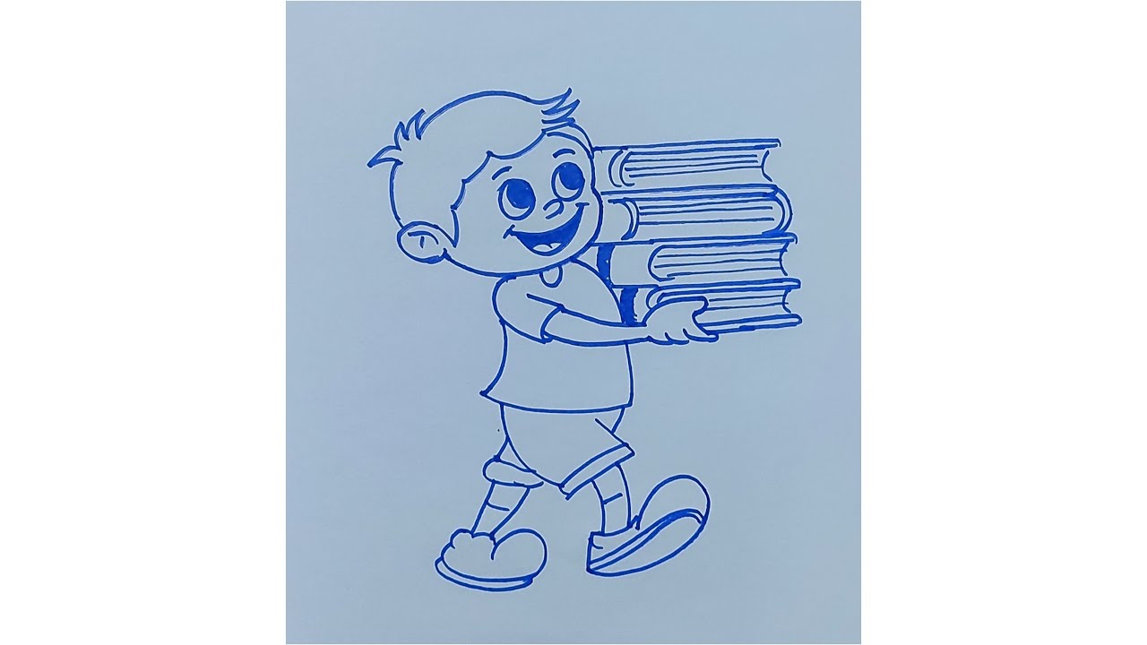 boy drawing easy simple // boy drawing easy step by step // how to draw ...