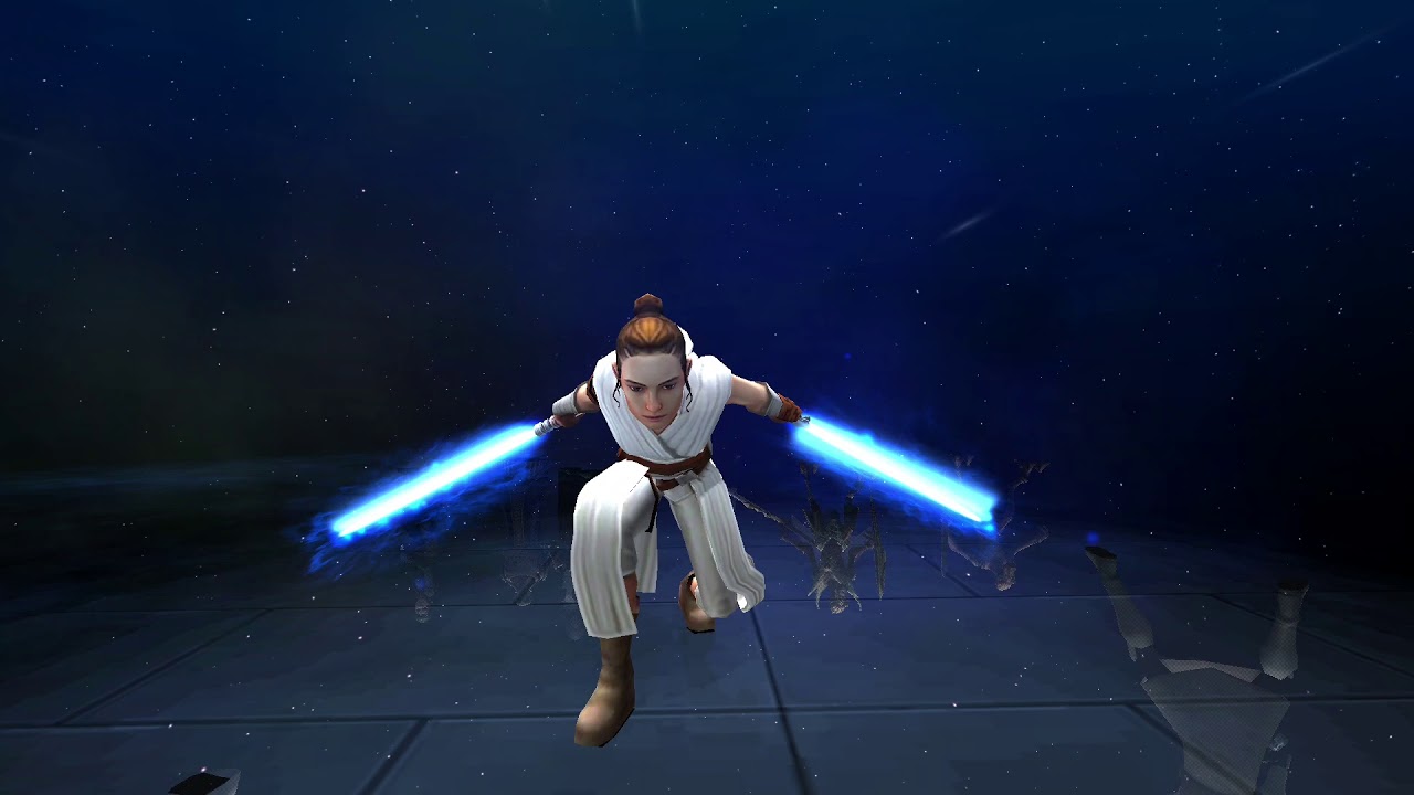 Swgoh counter Rey gas - YouTube