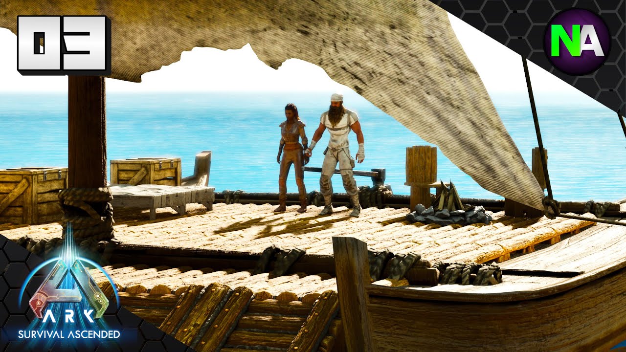 The Great Boating Adventure Pt 1 - Ark Ascended Modded Ep 03 - YouTube