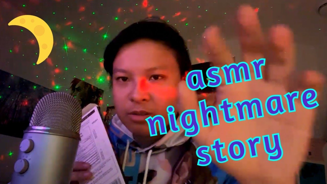 ASMR | Sharing my terrifying Nightmare with object tapping - YouTube