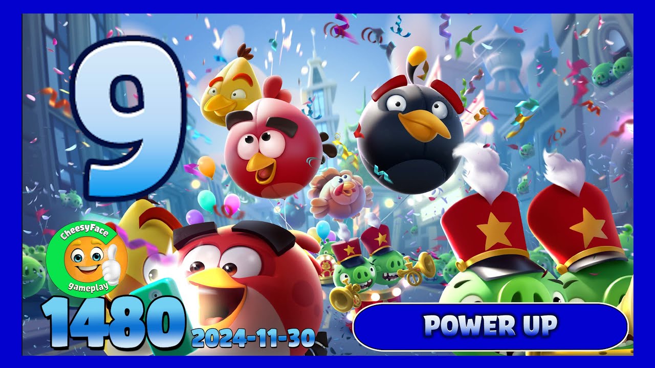 Level 9 - HOW TO GET the HIGHEST SCORE POWER-UP in Angry Birds Friends ...