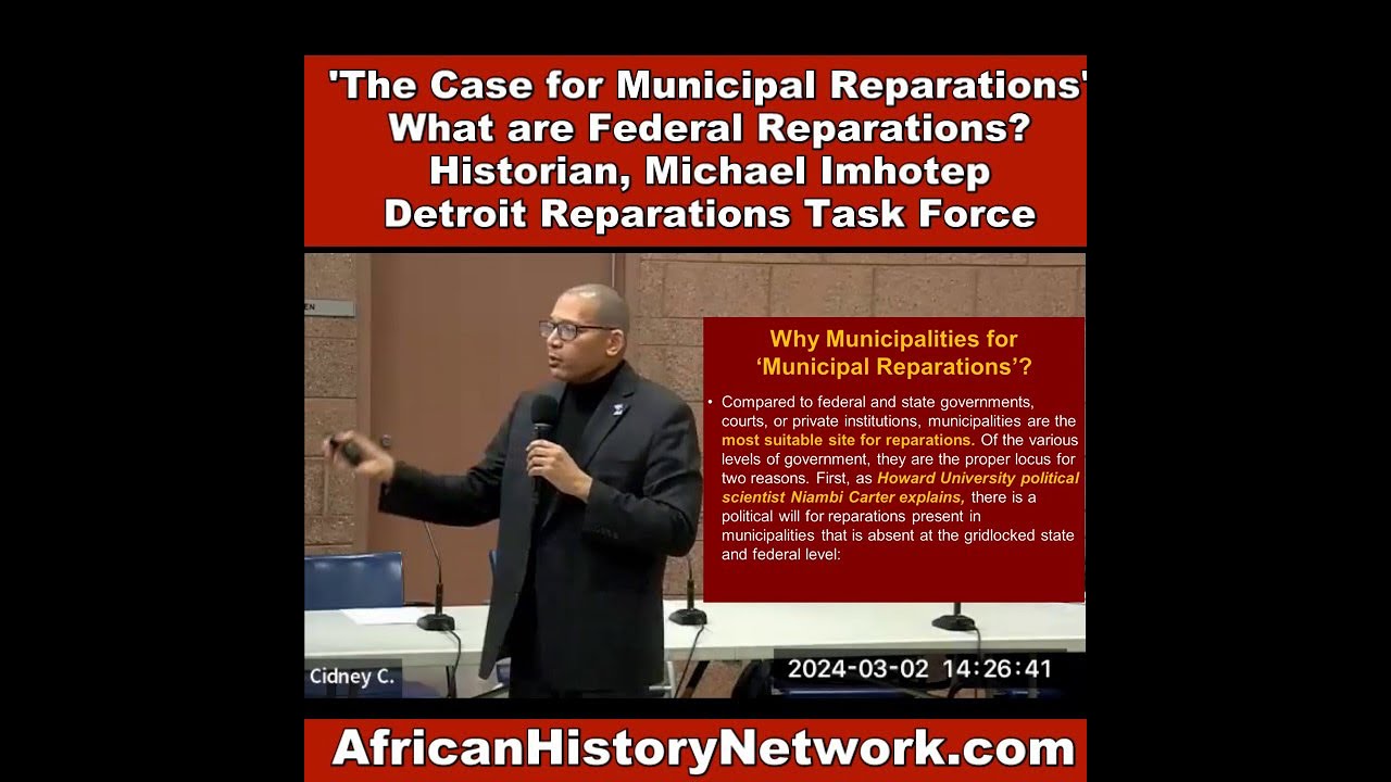 'The Case for Municipal Reparations' The Detroit Reparations Task Force ...