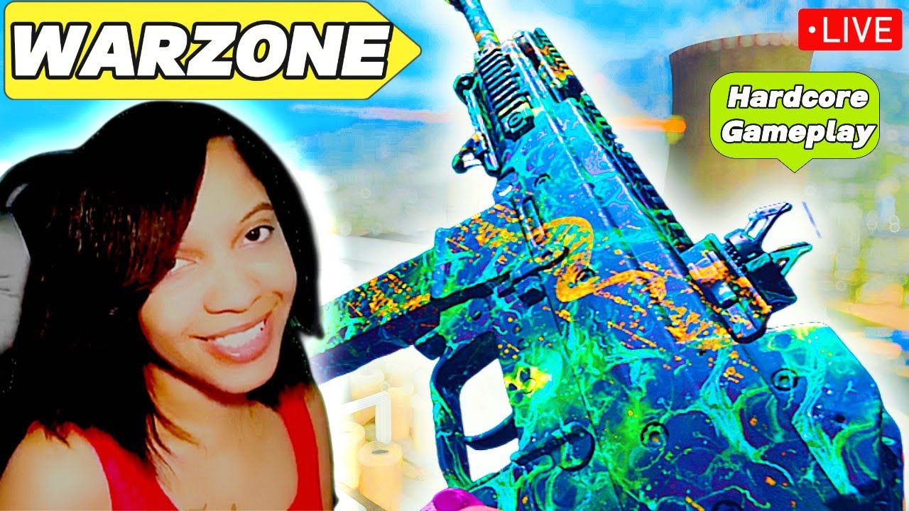 Best Female Cod Player! Multiplayer Live! Warzone LIVE! - YouTube
