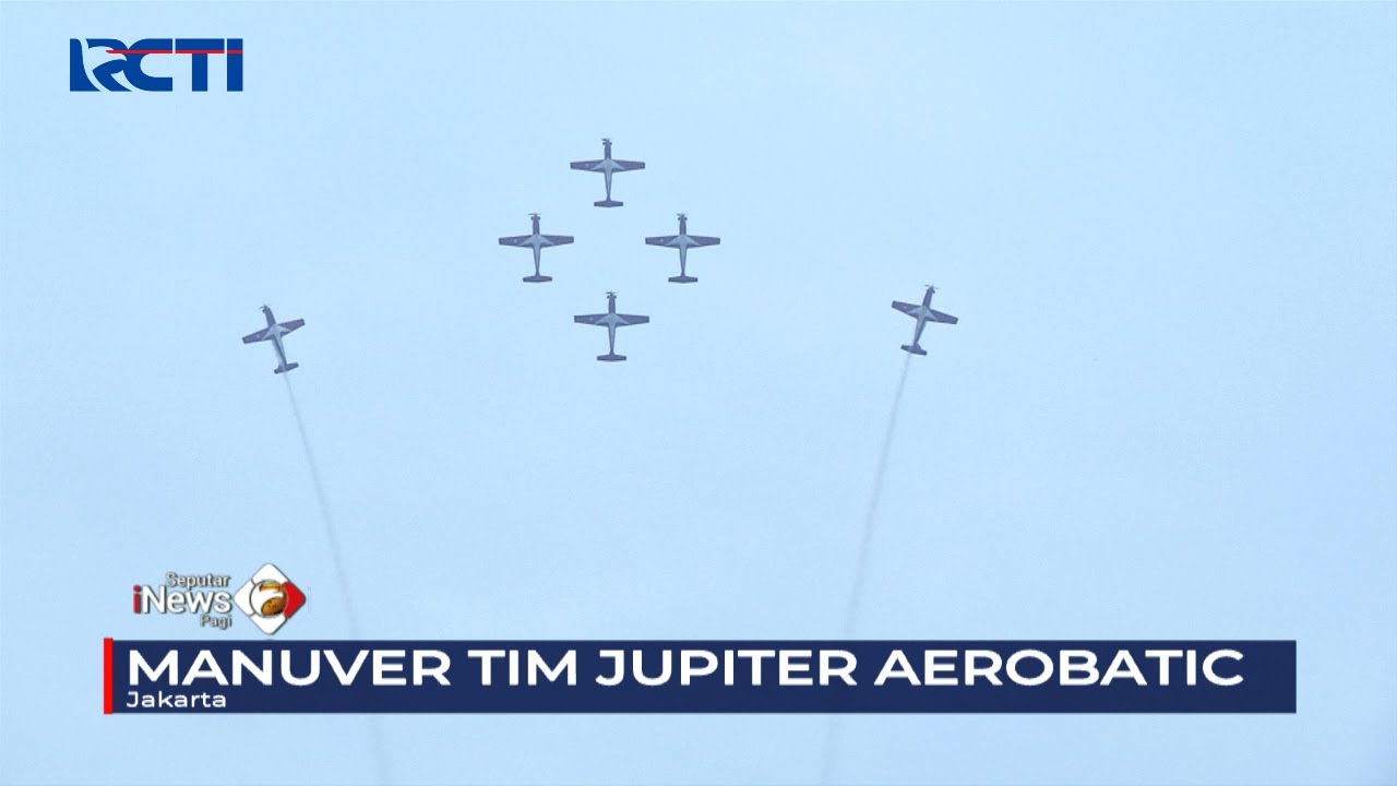 Meriahkan Pameran Indo Defence 2022, Tim Jupiter Aerobatic Lakukan Manuver #SeputariNewsPagi 04/ ...